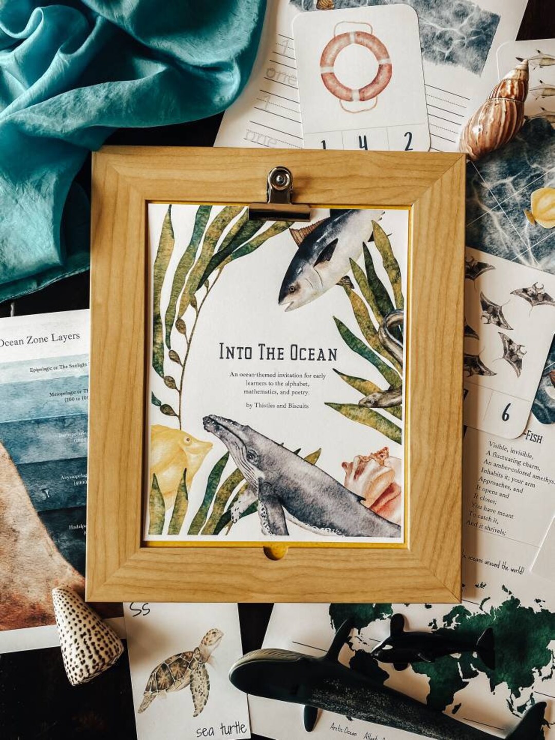 Into the Ocean - Marine Themed Bundle for Early Learners | Digital ...
