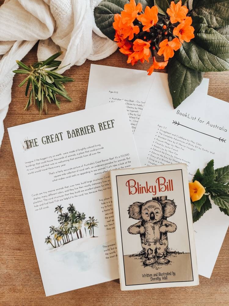 Australia Study Unit Digital Download Great Barrier Reef | Etsy