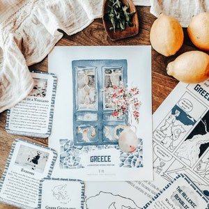 Greece Study Unit | Digital Download, Greek, Country, Unit, Geography ...