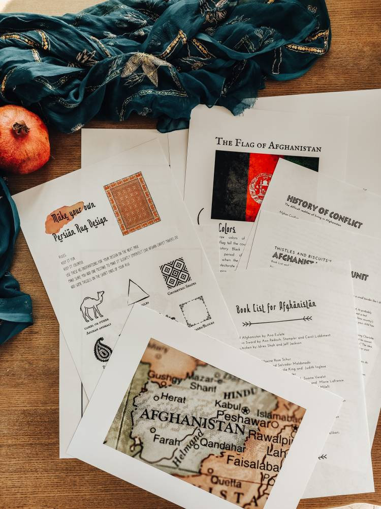 Afghanistan Study Unit Digital Download Afghan Afghani | Etsy
