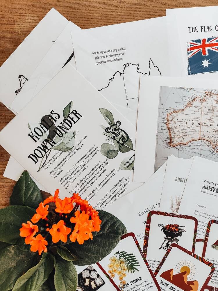 Australia Study Unit Digital Download Great Barrier Reef | Etsy