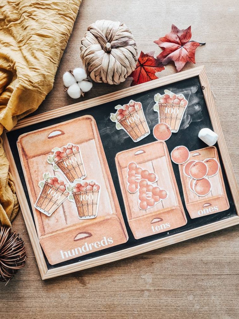 Into Autumn Fall Themed Bundle for Early Learners Digital | Etsy