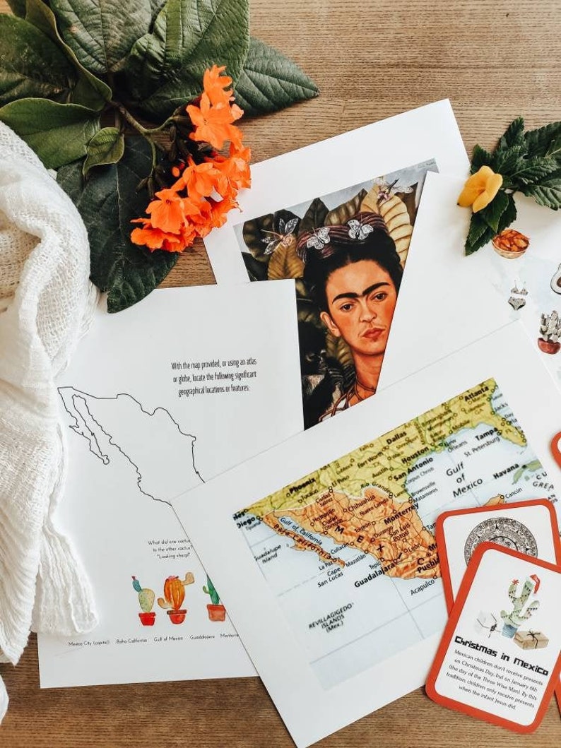 Mexico Study Unit Digital Download Mexican Country - Etsy