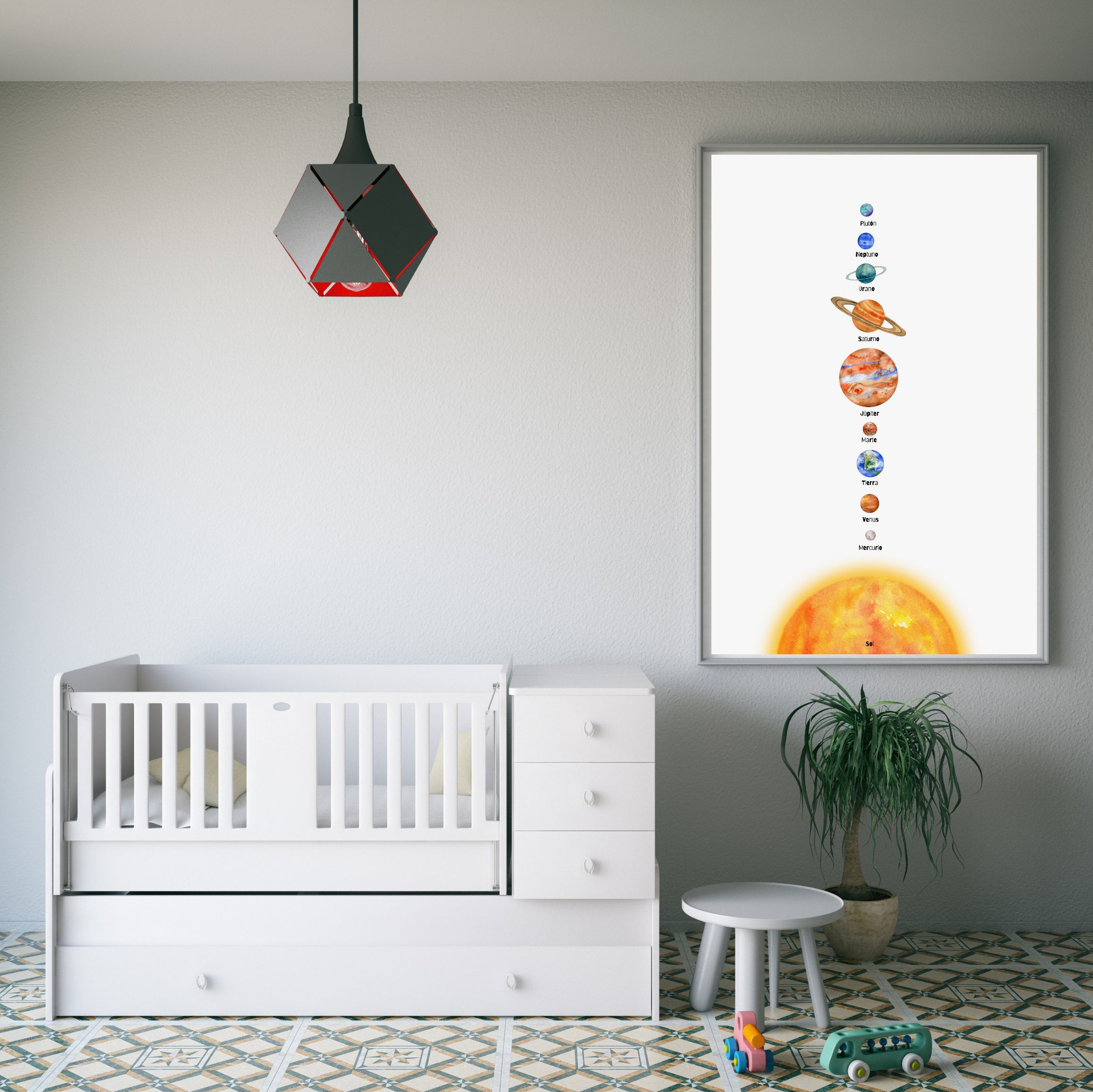 Spanish Solar System Print | Digital Download, Sistema Solar, Classroom ...