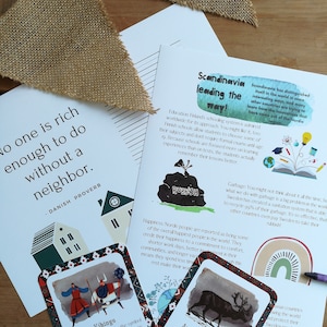 Nordic Region Unit Study | Digital Bundle, Montessori, Charlotte Mason ...