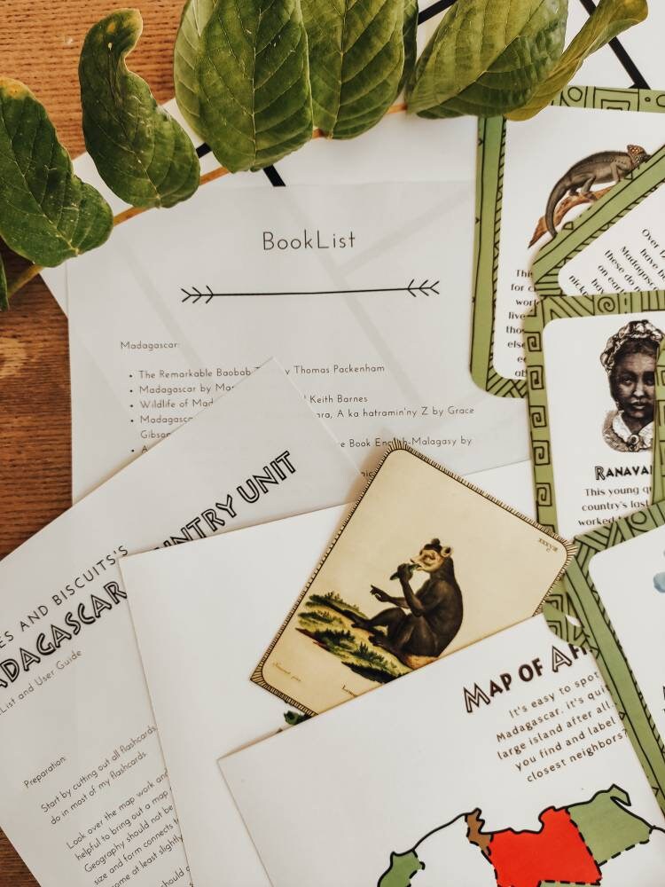 Madagascar Country Study Unit | Digital Download, Booklist, Homeschool ...