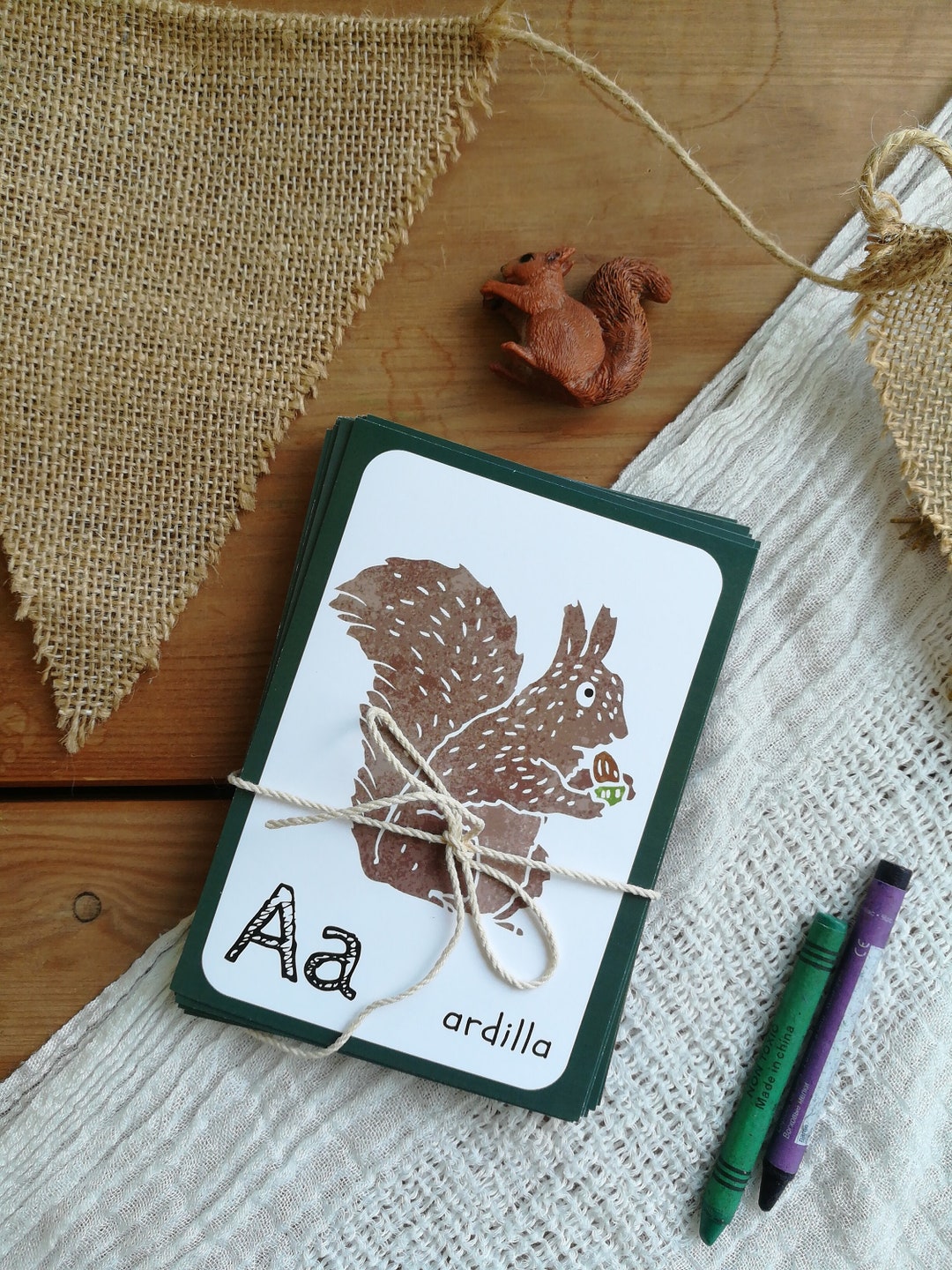 Spanish Animal Alphabet | Digital Download, Flashcards, Spanish ...