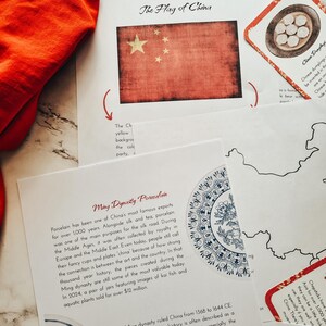 China Study Unit | Digital Bundle, Printable, Culture, Geography ...