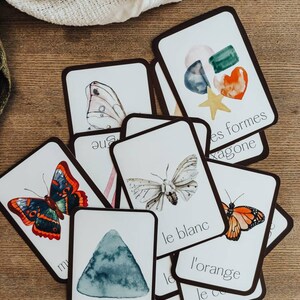 French Colors and Shapes | Digital Download, France, Montessori ...