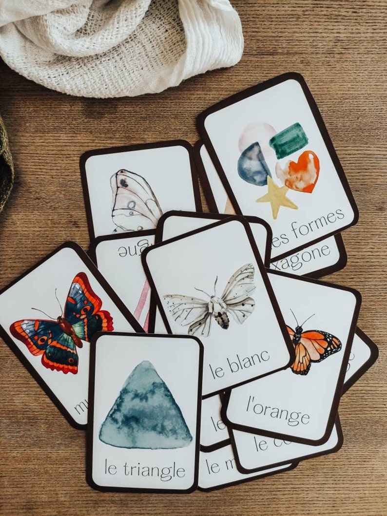 French Colors and Shapes Digital Download France | Etsy