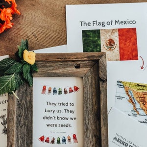 Mexico Study Unit | Digital Download, Mexican, Country, Homeschool, Lap ...
