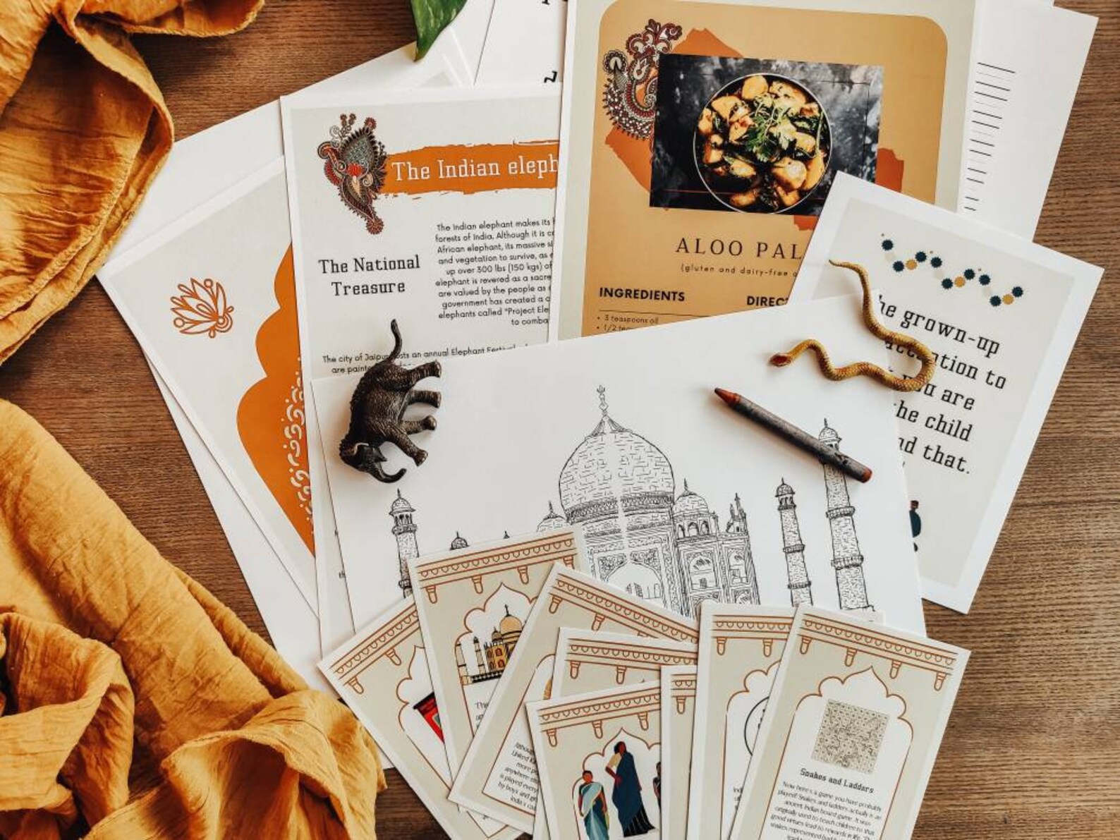 India Study Unit Digital Download Country Study Charlotte - Etsy