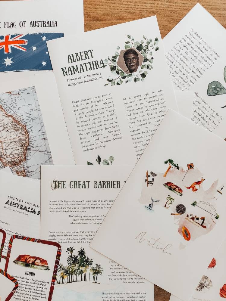 Australia Study Unit Digital Download Great Barrier Reef | Etsy