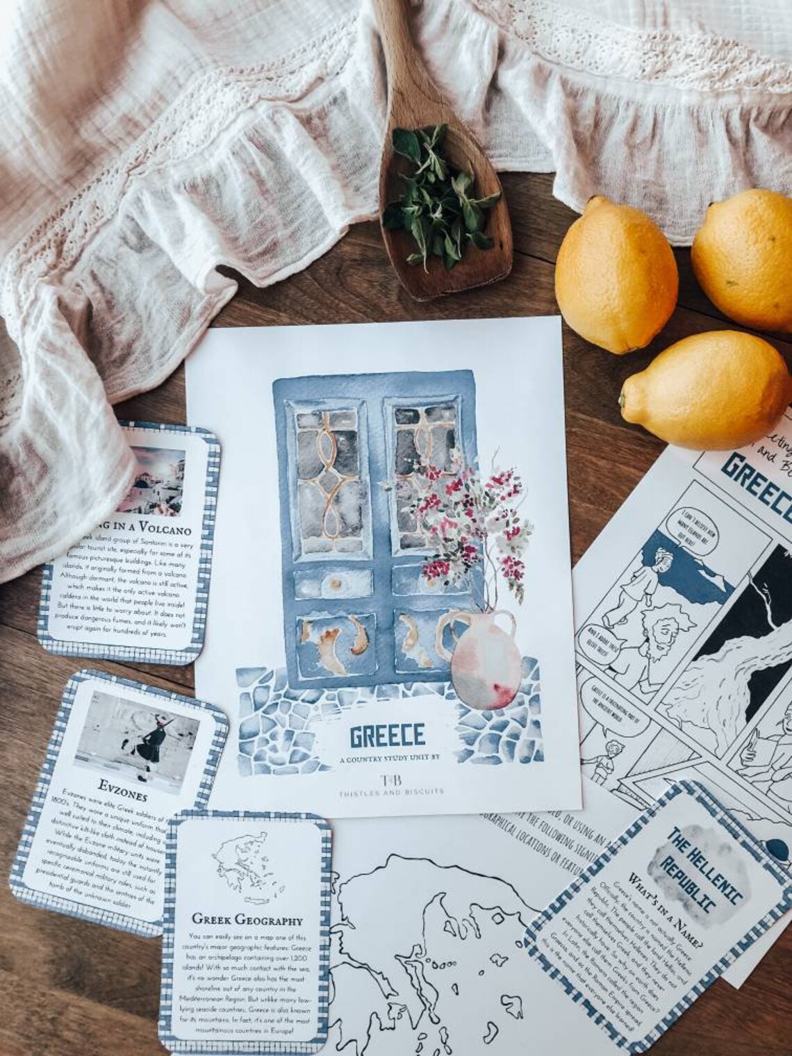 Greece Study Unit Digital Download Greek Country Unit - Etsy