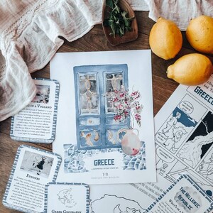 Greece Study Unit | Digital Download, Greek, Country, Unit, Geography ...