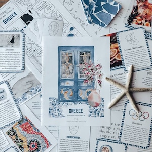 Greece Study Unit | Digital Download, Greek, Country, Unit, Geography ...