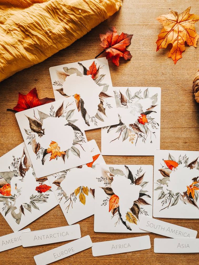 Into Autumn Fall Themed Bundle for Early Learners Digital | Etsy