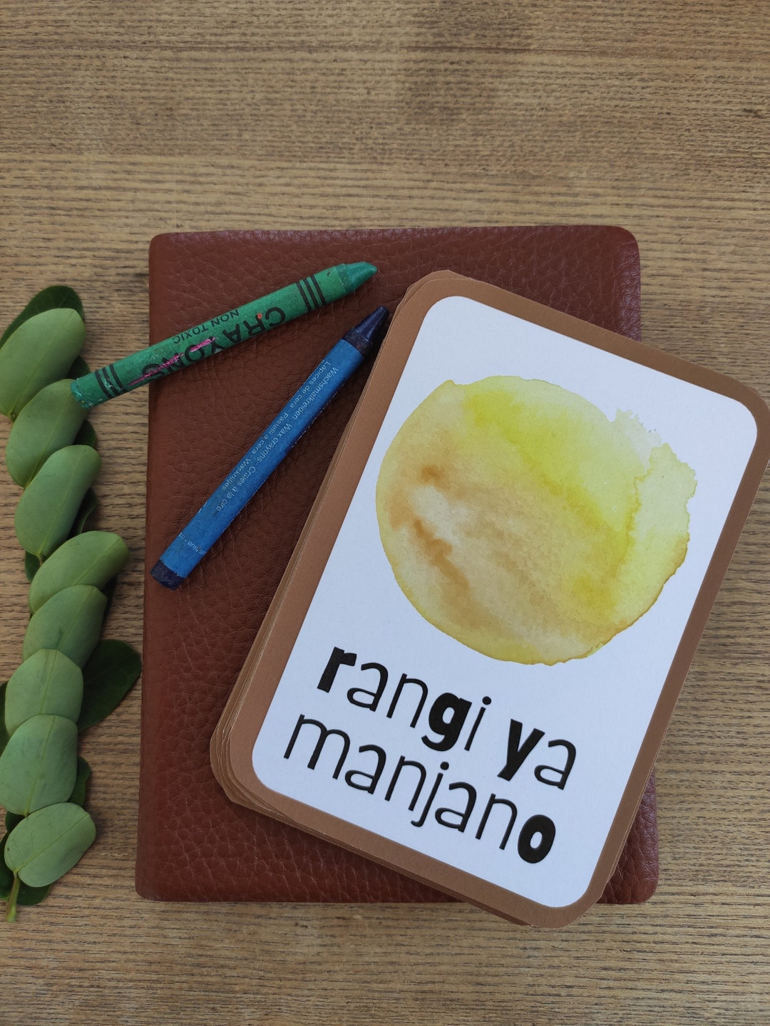 Swahili Colors and Shapes Flashcards | Digital Download, Language ...