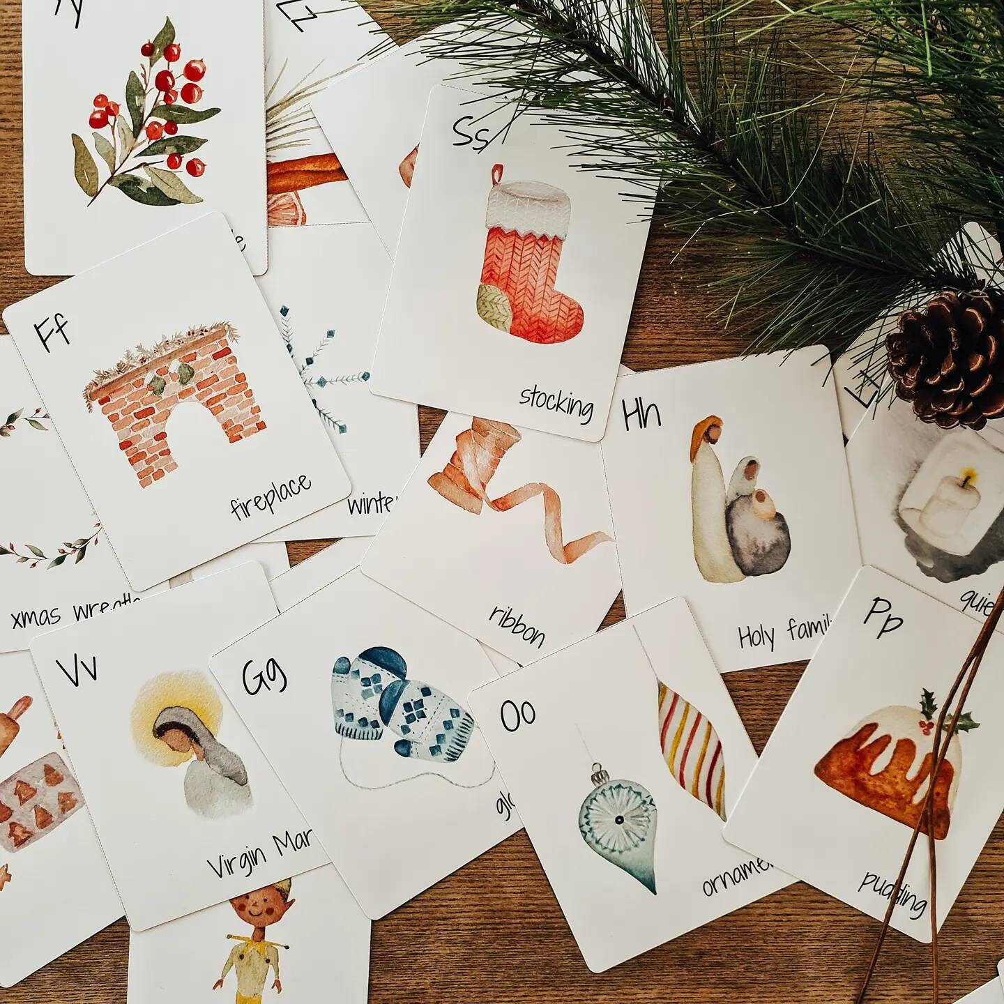 Christmas Abc's Digital Download Printable Education - Etsy