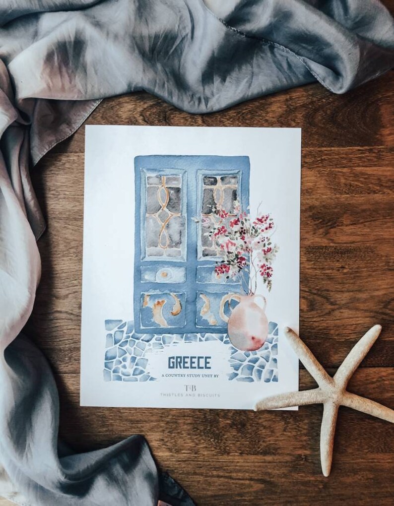 Greece Study Unit Digital Download Greek Country Unit - Etsy