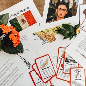 Mexico Study Unit | Digital Download, Mexican, Country, Homeschool, Lap ...