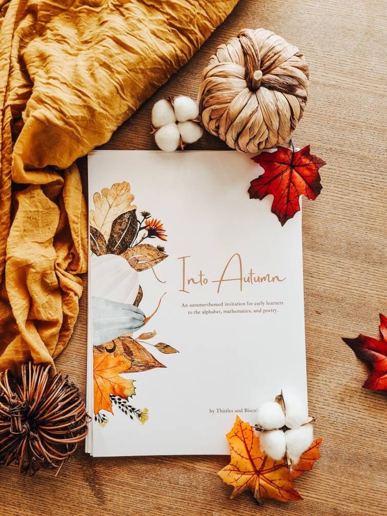 Into Autumn Fall Themed Bundle for Early Learners Digital | Etsy