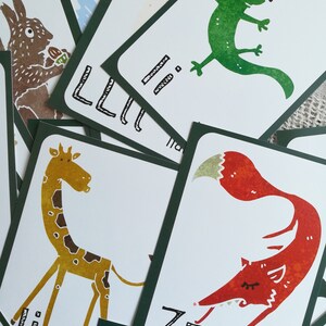 Spanish Animal Alphabet | Digital Download, Flashcards, Spanish ...