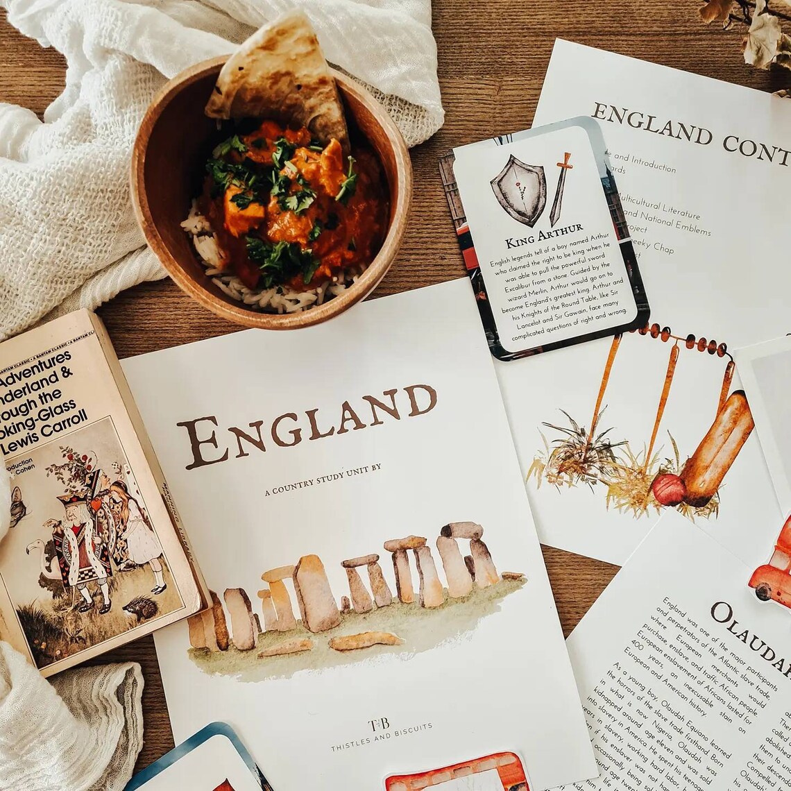 England Study Unit Digital Download - Etsy