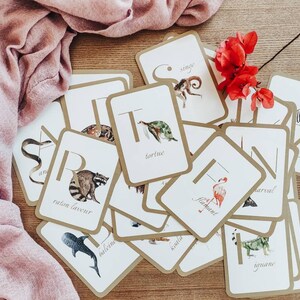 French Alphabet Flashcards | Digital Download, Montessori, Printable ...