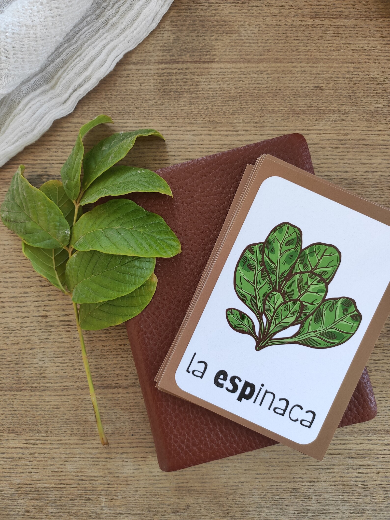 Spanish Food Flashcards | Digital Download, Language Learning ...