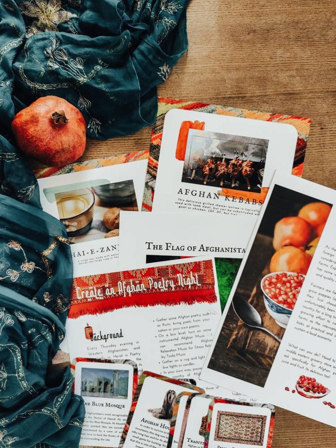 Afghanistan Study Unit Digital Download, Afghan, Afghani, Central Asia ...