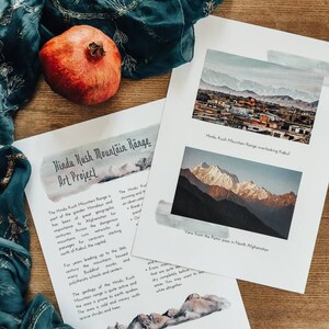 Afghanistan Study Unit Digital Download, Afghan, Afghani, Central Asia ...