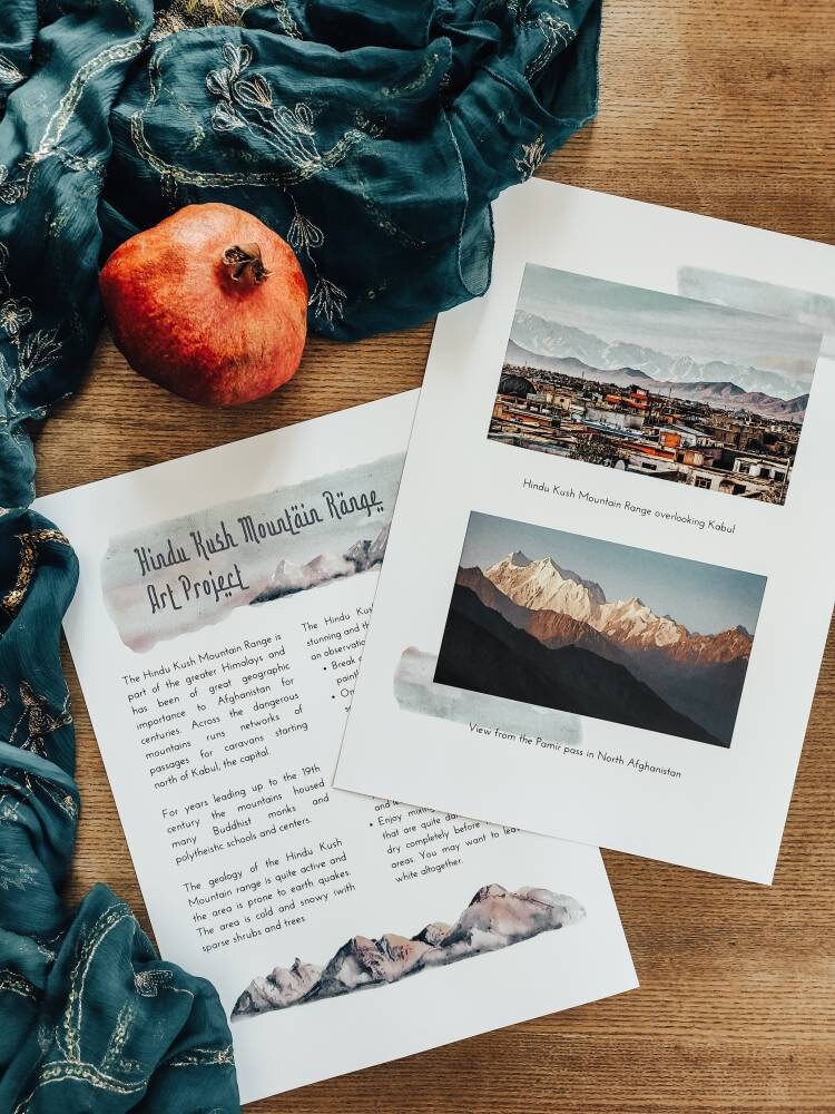 Afghanistan Study Unit Digital Download Afghan Afghani | Etsy