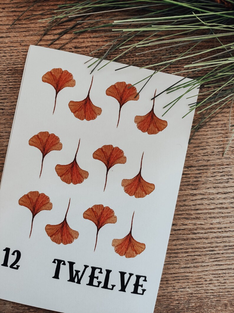 Forest Number Flashcards Digital Download Nature - Etsy