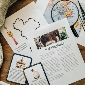 Thailand Unit Study | Digital Download, Printable, Unit Study ...