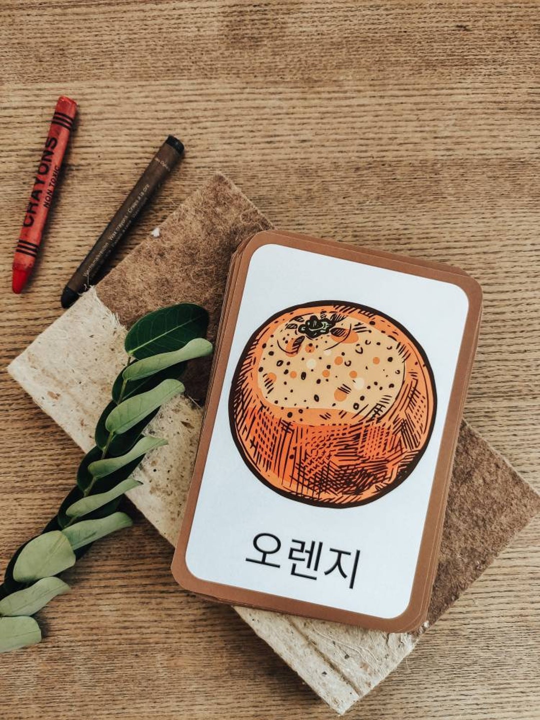 Korean Food Flashcards | Digital Download, Language, School Supplies ...