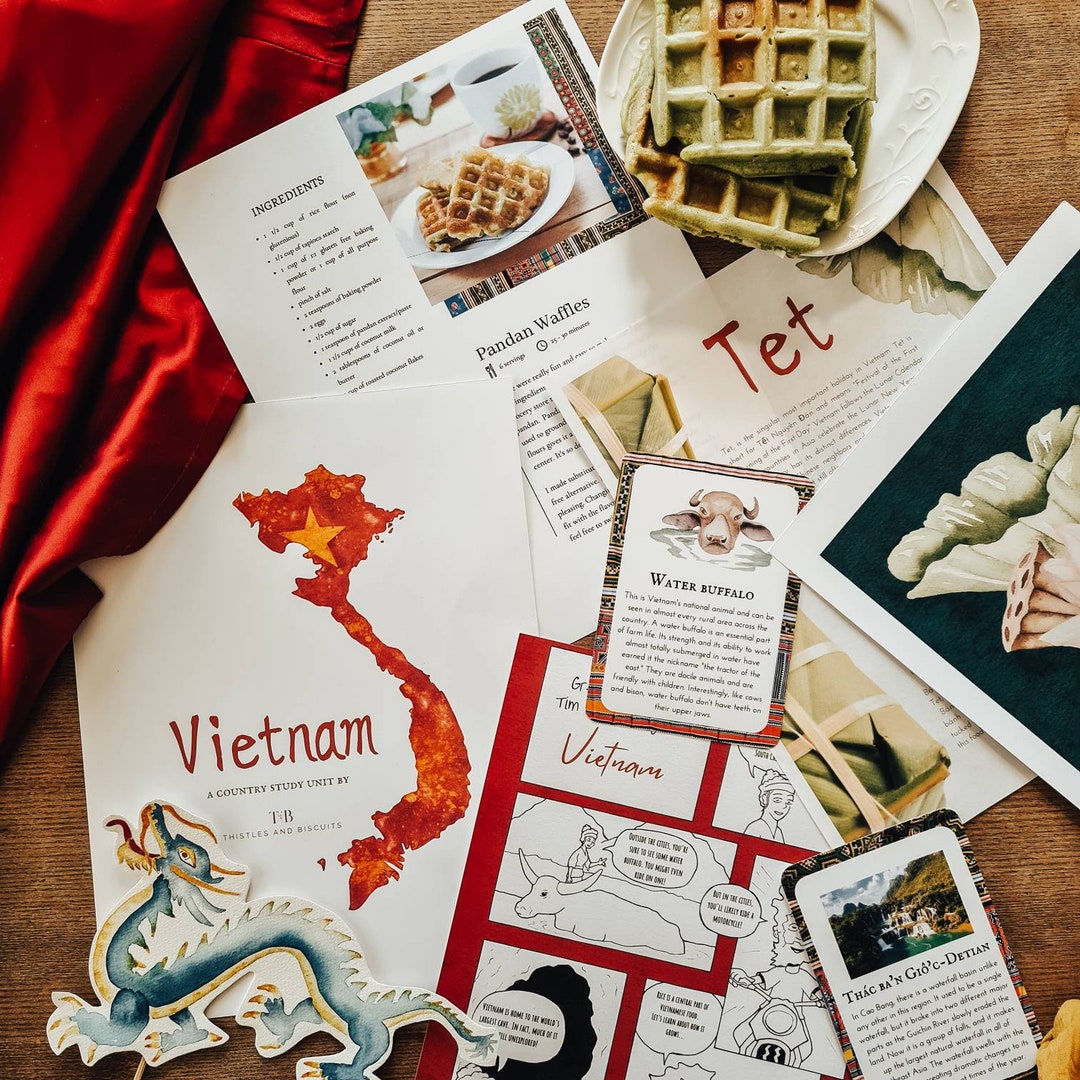 Vietnam Country Unit | Digital Download, Tet, Country Study Unit ...