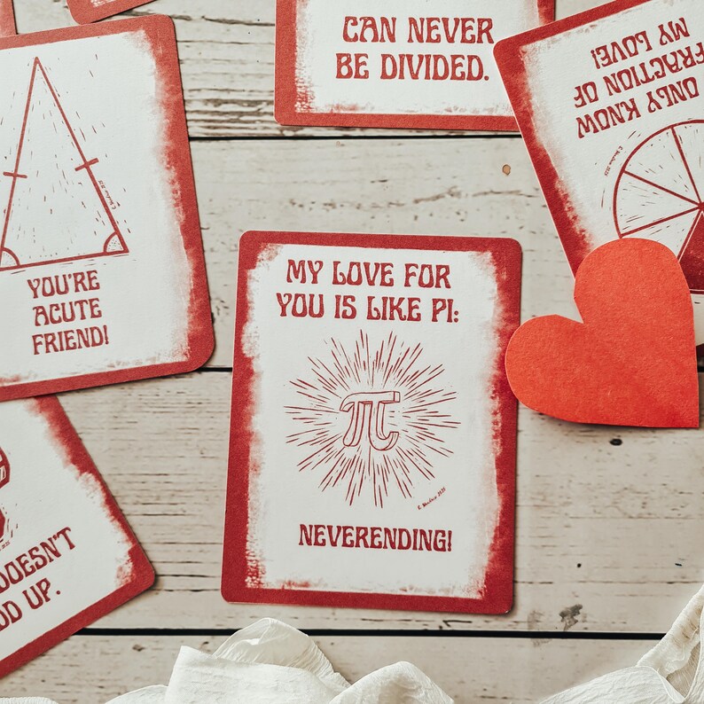 Digital Valentines Cards | Math Puns, Elementary, Printable, Maths ...