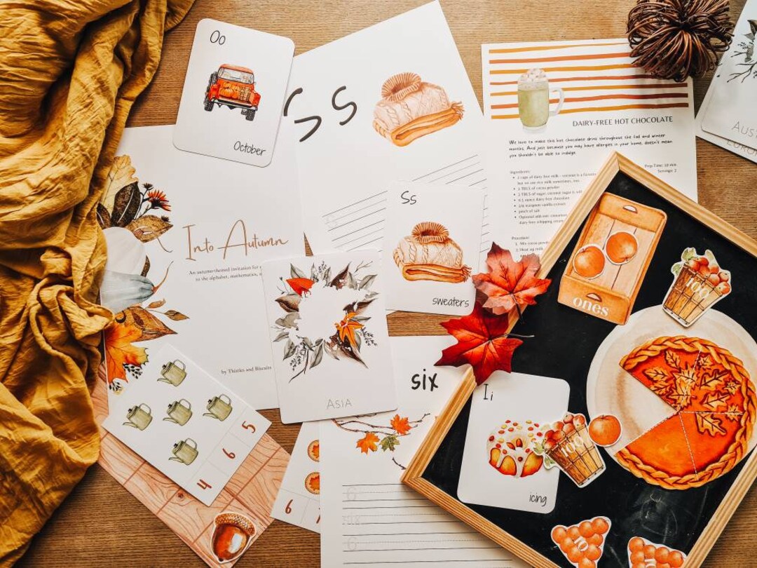Into Autumn - Fall Themed Bundle for Early Learners | Digital Download ...
