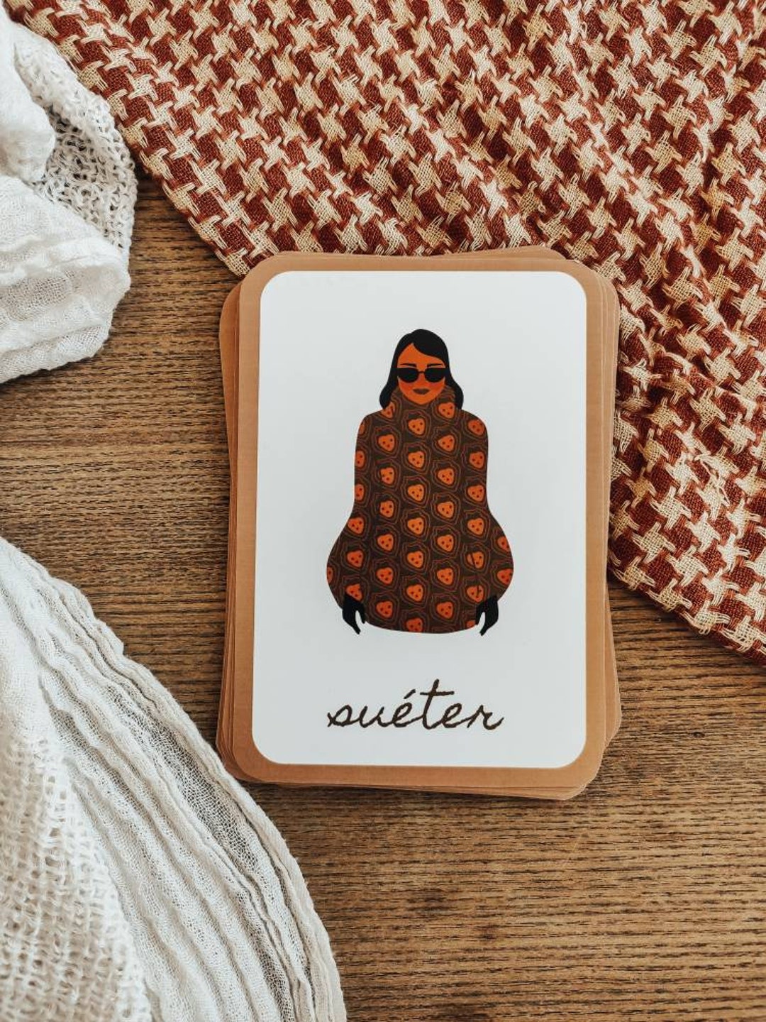 Spanish Clothing Flashcards | Digital Download, Español, Language ...