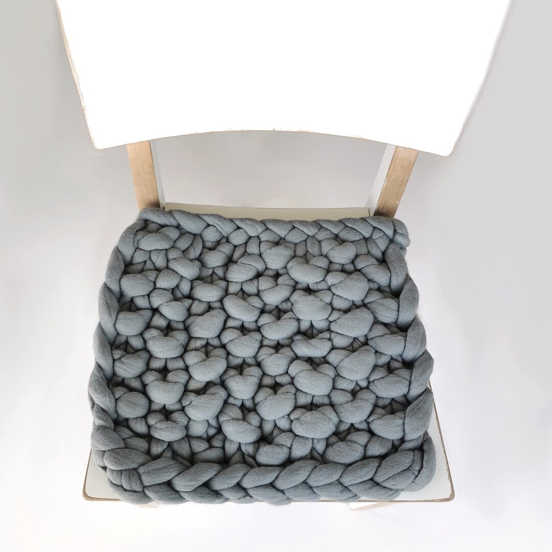 Seat Cushion TAU * Chair Cushion* Floor Cushion*washable* Felt Wool ...