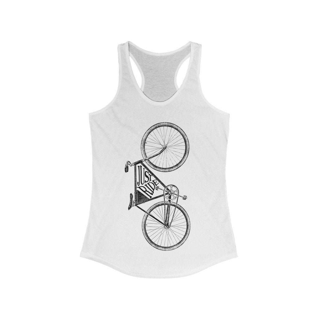 Bike Rider Tank, Cycling Gift for Women, Bicycle Steampunk Shirt ...