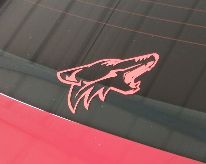 Mustang Howling Coyote Decals - Etsy