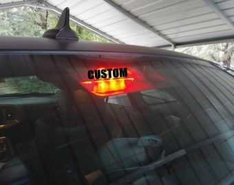 Third Brake Light Decal - Etsy