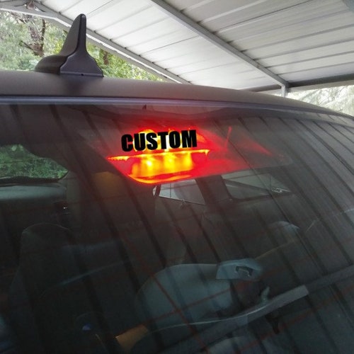 Challenger Third Brake Light Decal - Etsy