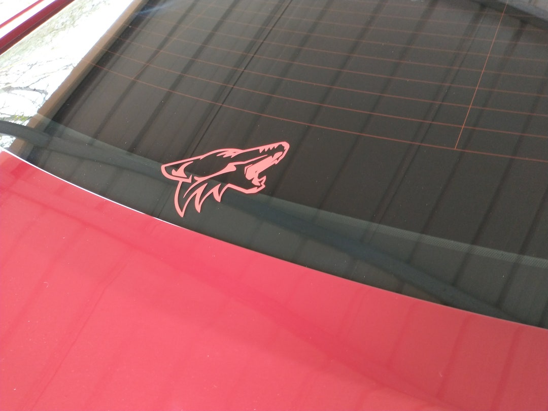 Mustang Howling Coyote Decals - Etsy