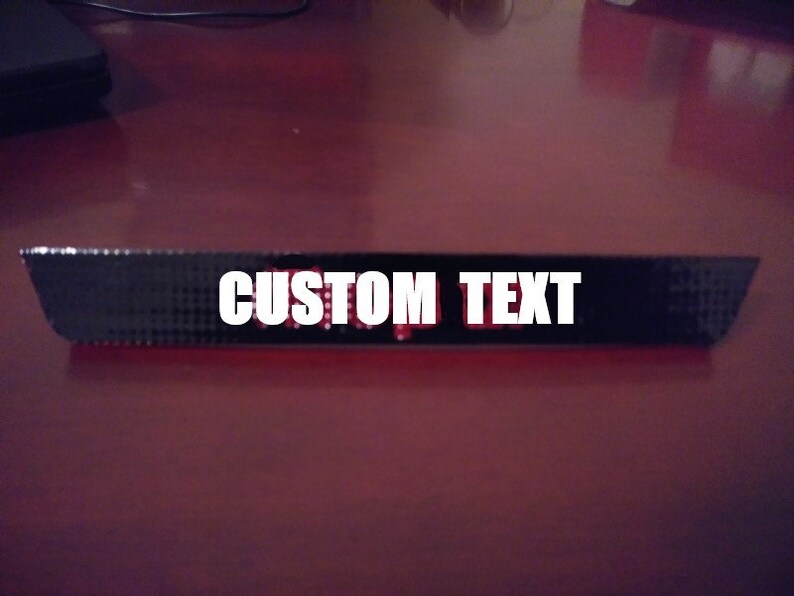 Challenger Third Brake Light Decal - Etsy