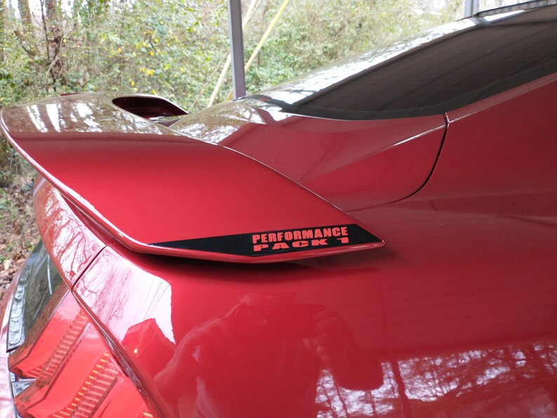Mustang PP1 Spoiler Decals - Etsy