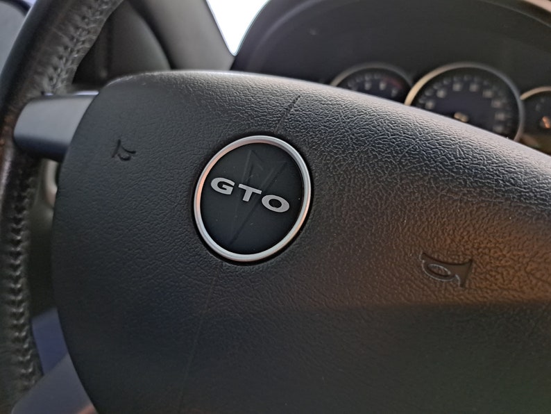 04-06 Pontiac GTO Steering Wheel Decal - Etsy