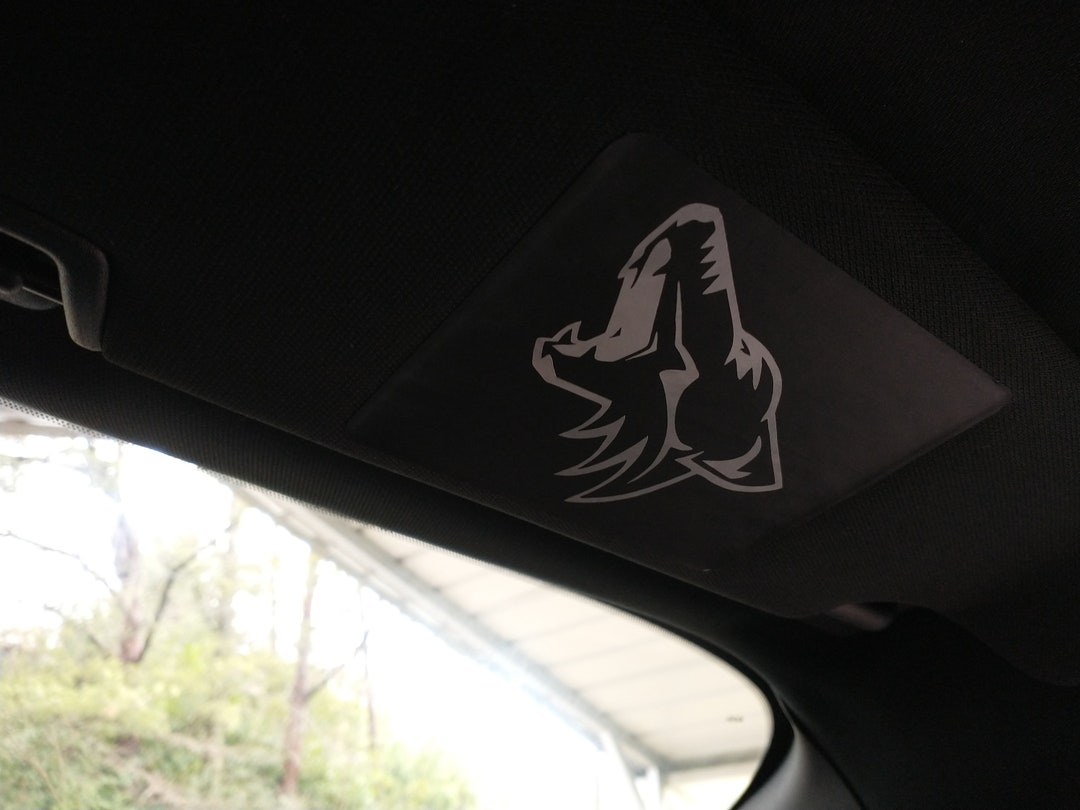 2015+ Mustang Visor Warning Label Covers - Etsy